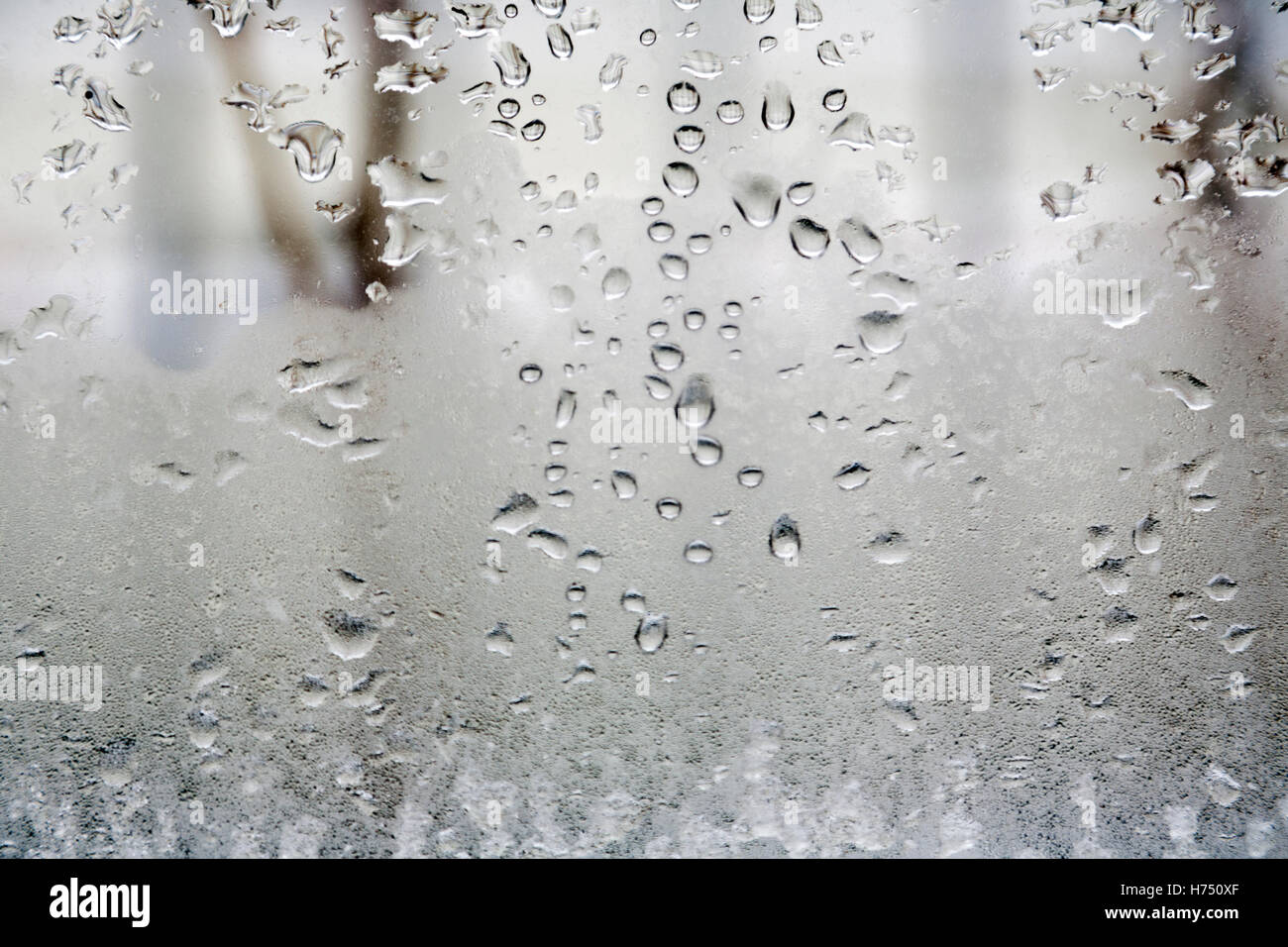 Water drops on window - abstract background Stock Photo - Alamy