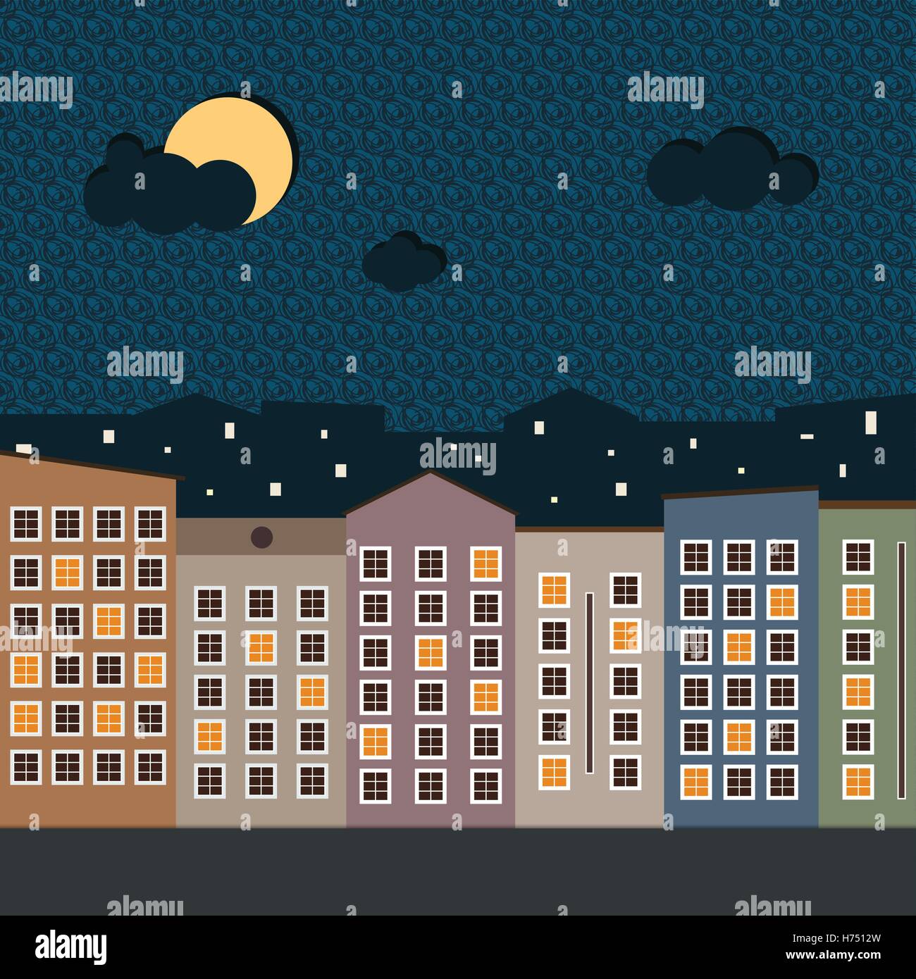 New colorful life Stock Vector Images - Alamy