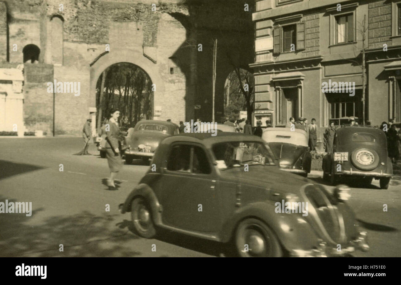 Via vittorio veneto rome hi-res stock photography and images - Alamy