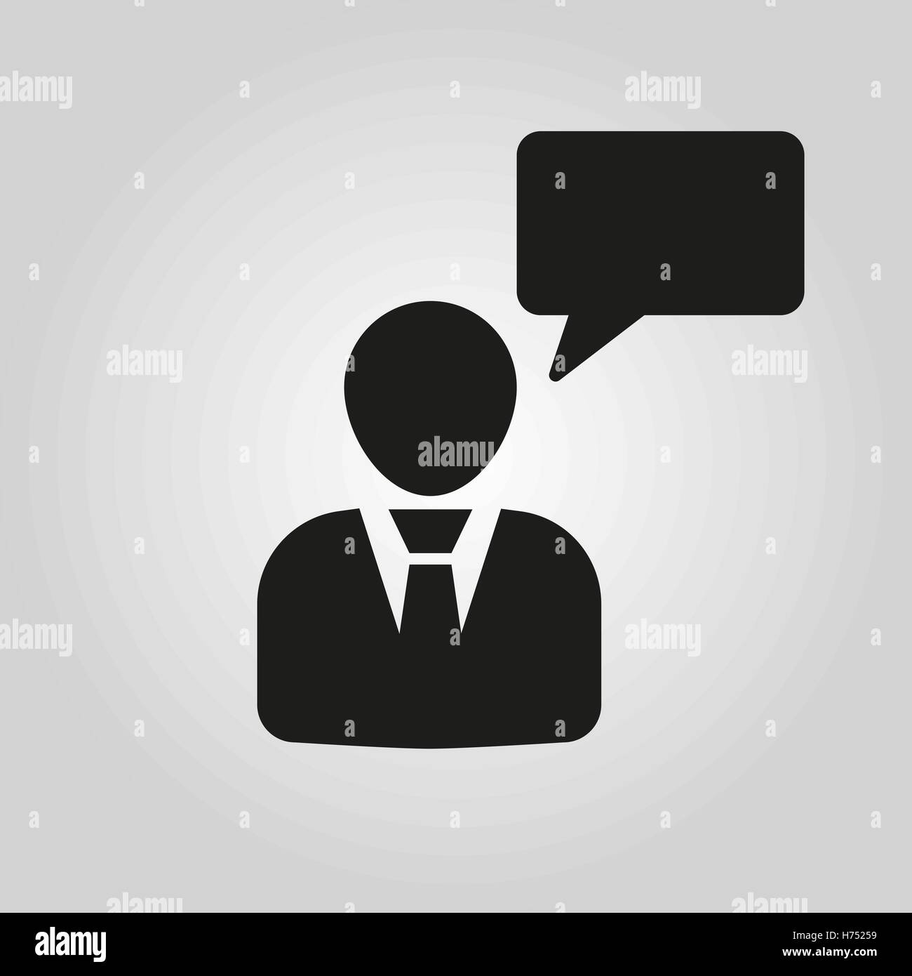 The speaking people icon. Talking and communication, message, speak ...