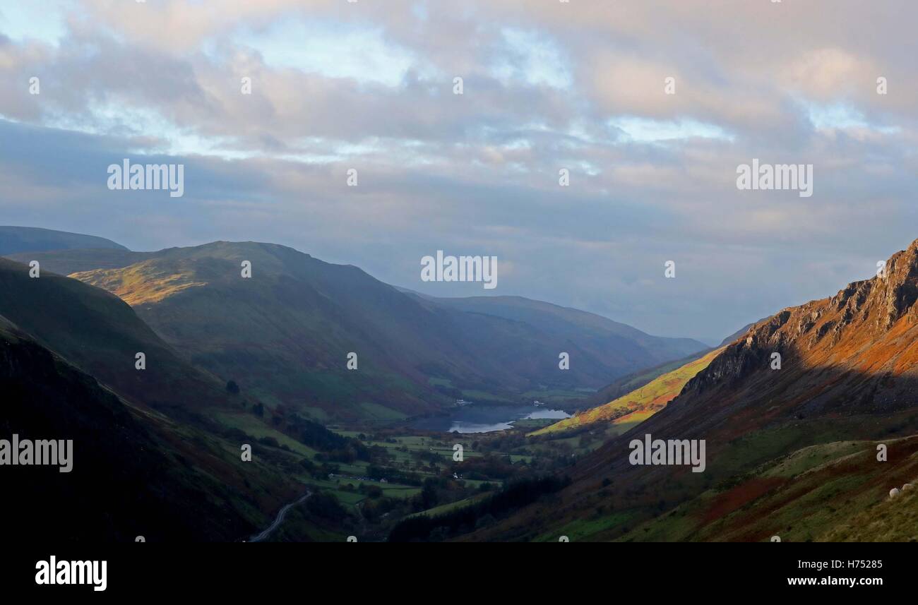 The Machynlleth Loop in Wales, a series of valleys notable for their ...