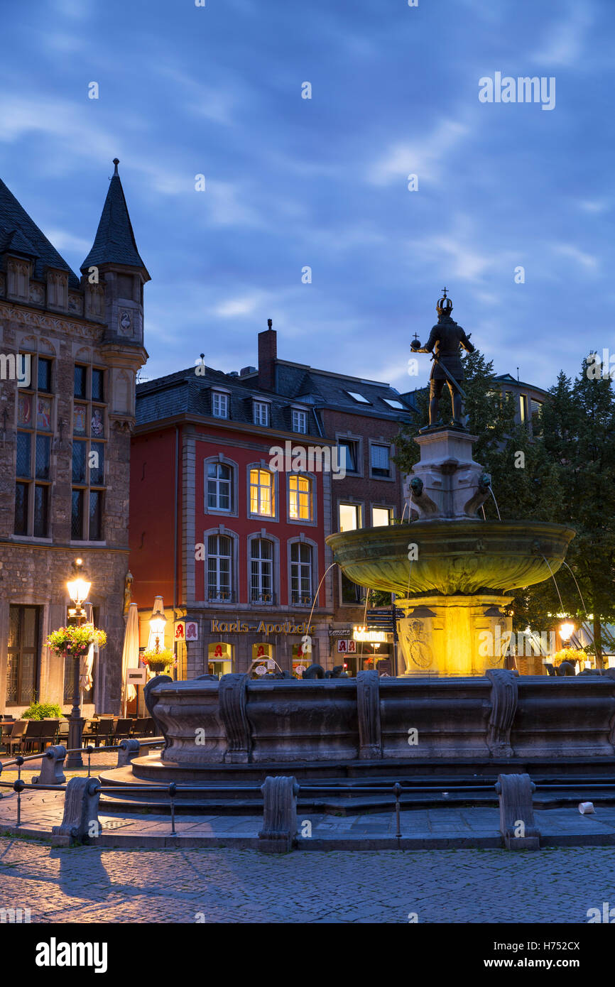 Market square aachen hi-res stock photography and images - Alamy