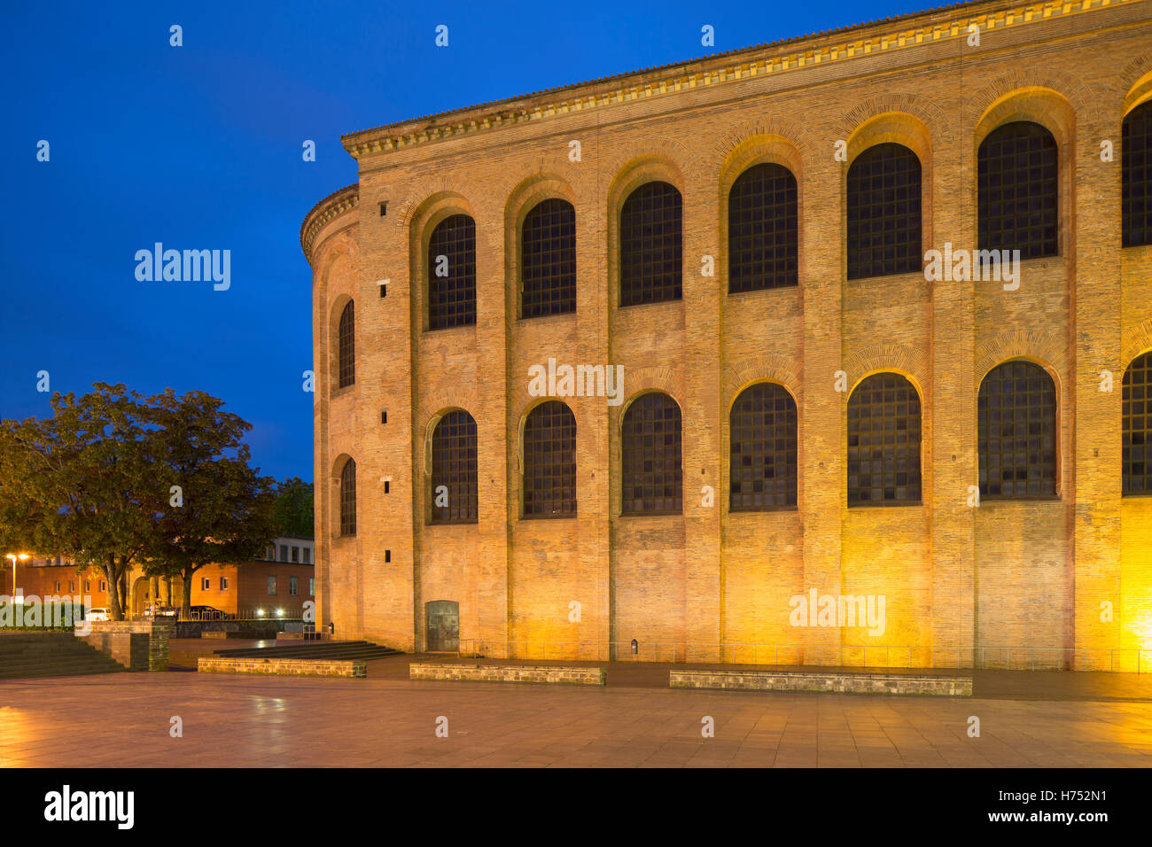 Basilica of Constantine (UNESCO World Heritage Site), Trier, Rhineland ...