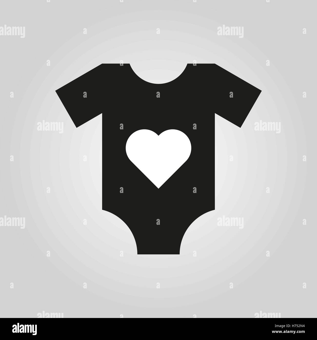 Romper suit icon. design. Shirt, clothes symbol. web. graphic. AI. app ...