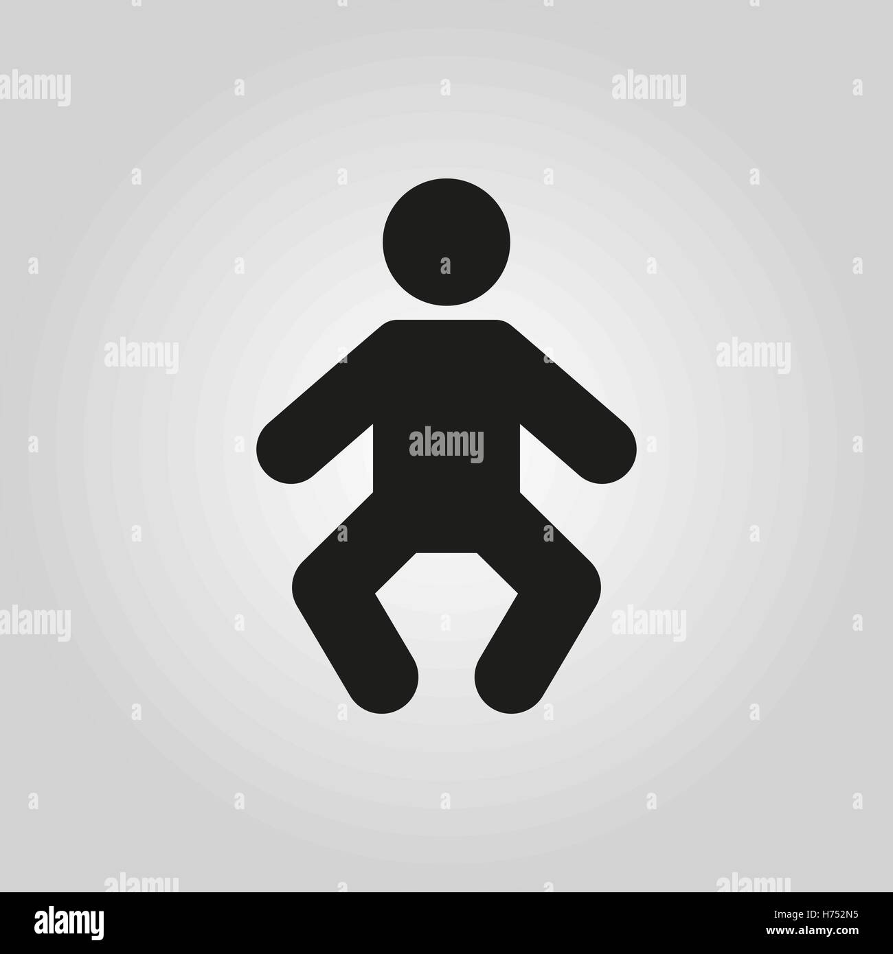 Baby icon. design. Child, kid, infant, babe, suckling, cheeper, babbie ...