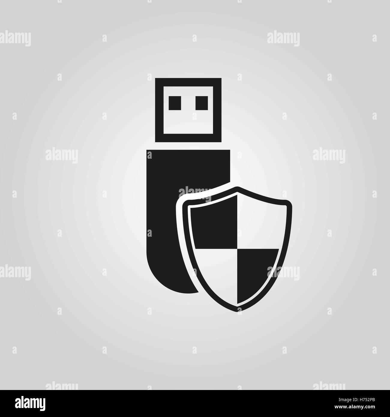 The data protection icon. Transfer and connection, data symbol. UI. Web ...