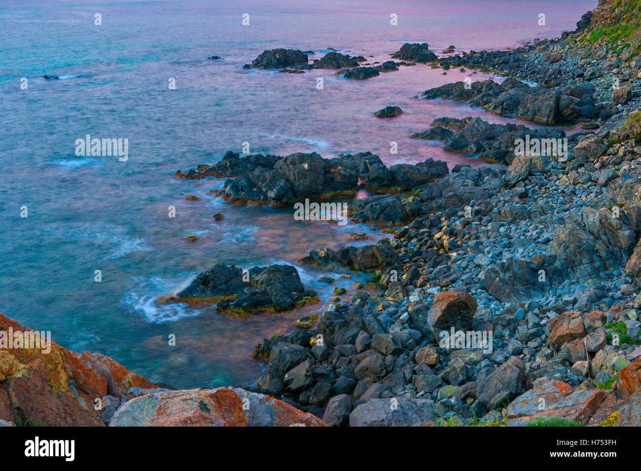 Corsica parata sunset hi-res stock photography and images - Alamy