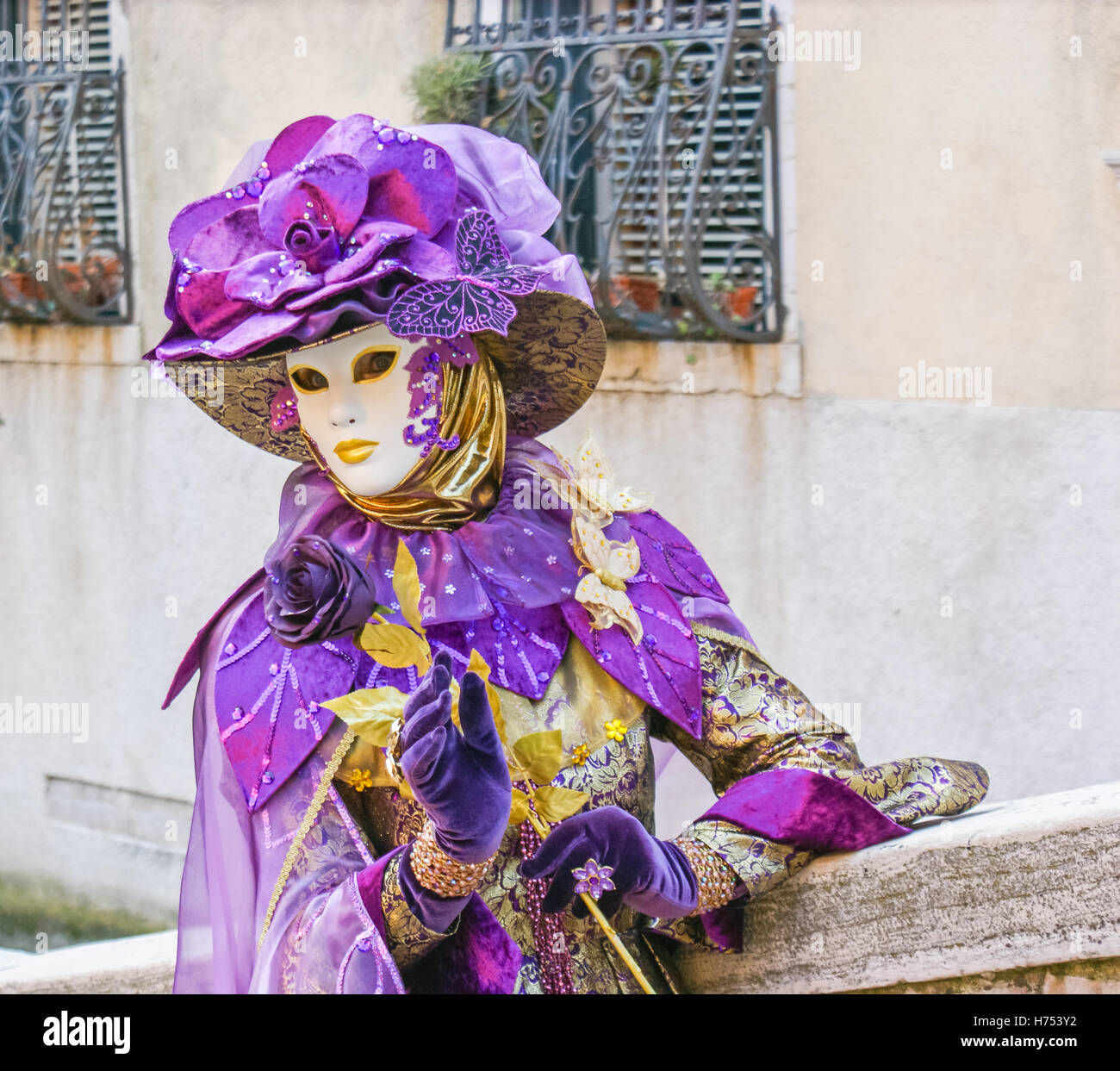 the carnival costumes are so different and magic Stock Photo - Alamy