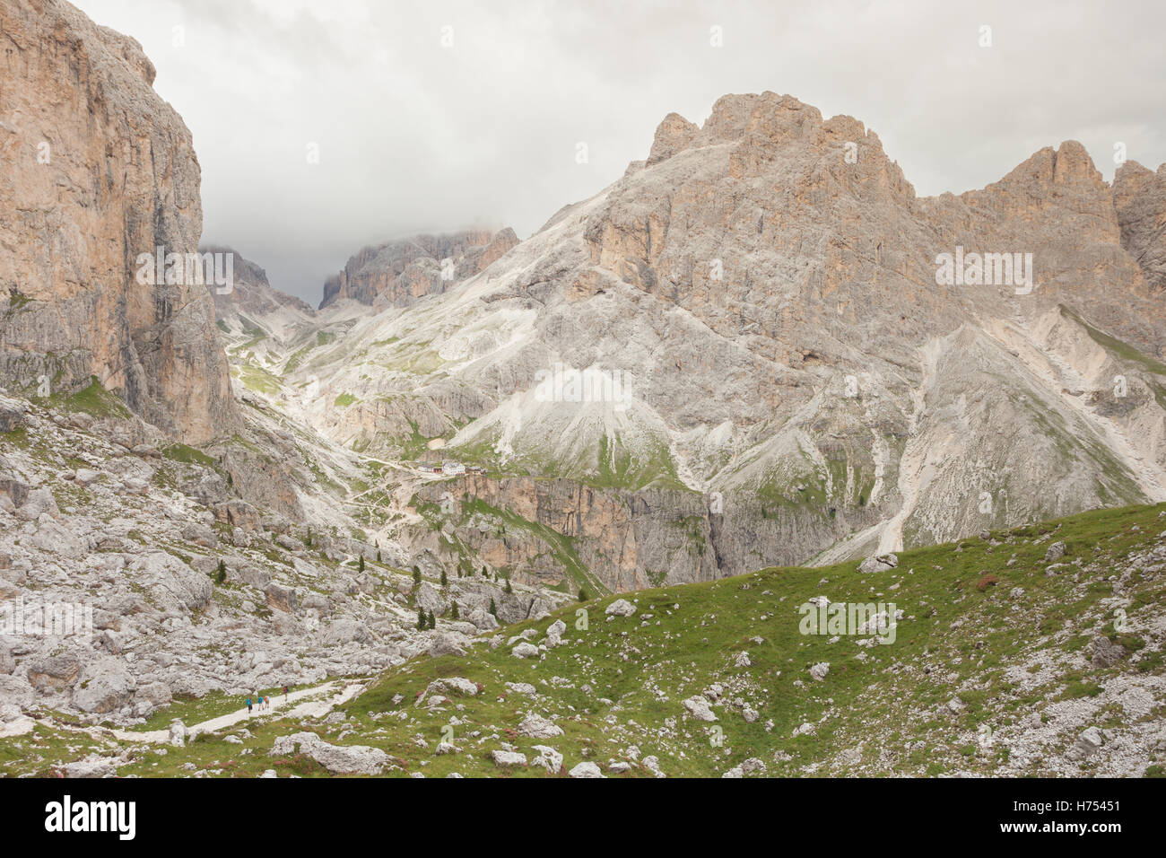 Mountain scenes from the Catinaccio area, Dolomites Stock Photo - Alamy