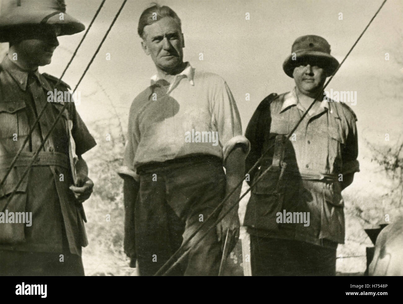 Italian general Rodolfo Graziani, Neghelli, Somalia Stock Photo - Alamy