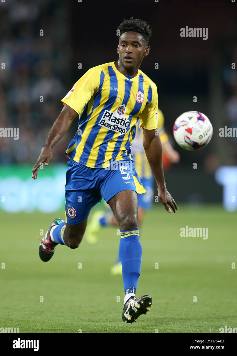 Accrington Stanley's Omar Beckles Stock Photo - Alamy