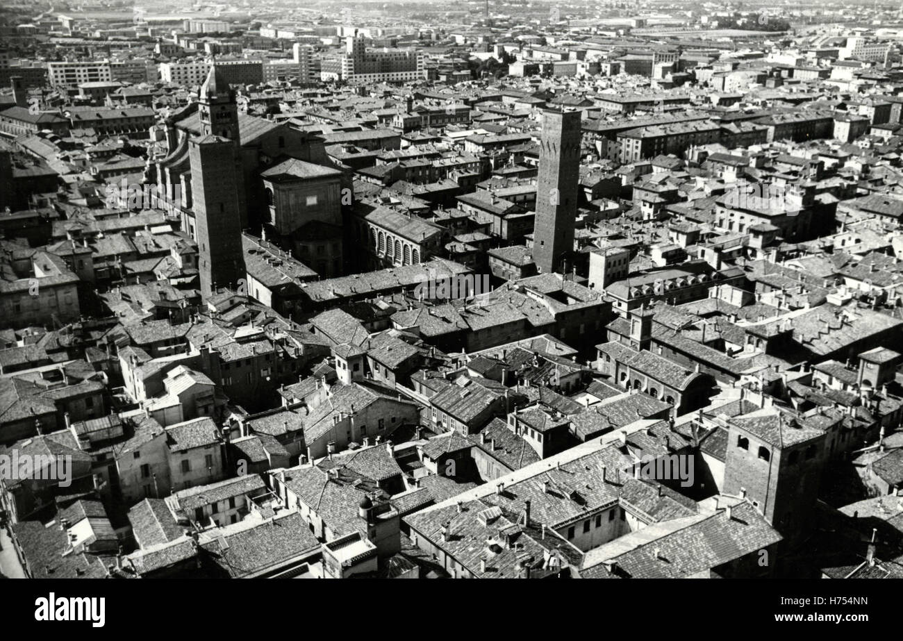 Aerial view of Bologna, Italy Stock Photo - Alamy