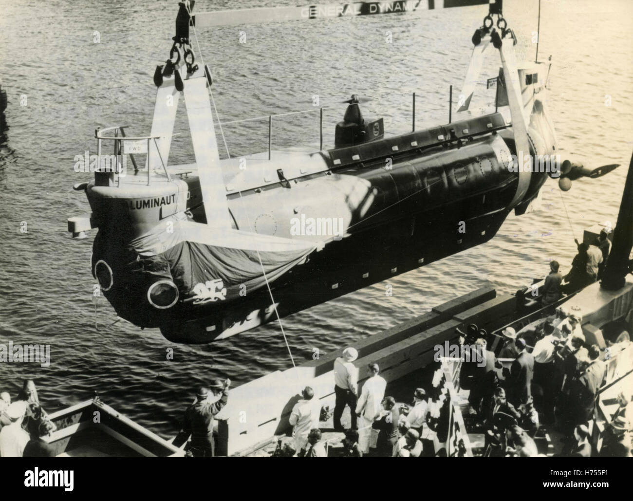 American submarine Aluminaut, Groton, CT, USA Stock Photo - Alamy