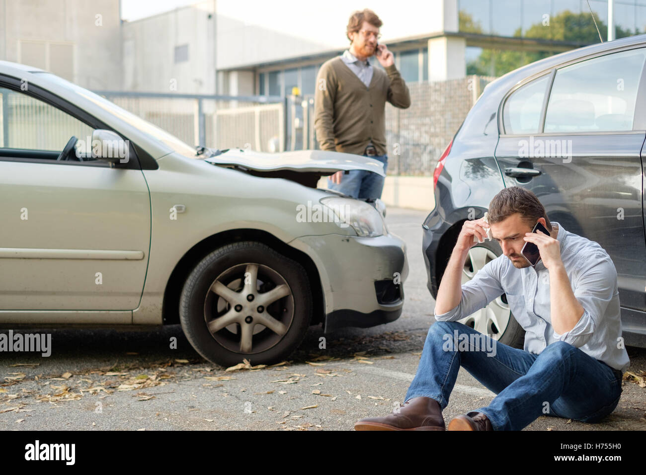 Car collision damage hi-res stock photography and images - Alamy