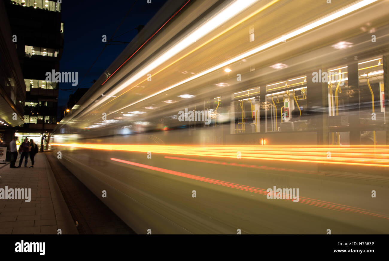 Manchester piccadilly gardens bus station hi-res stock photography and ...