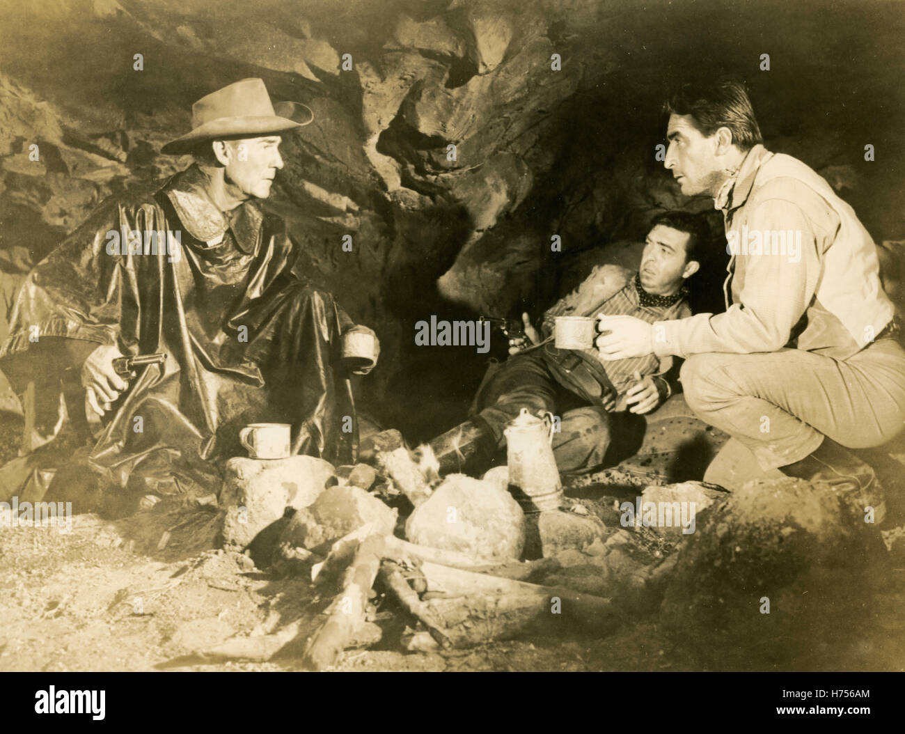 American actor Randolph Scott in the film Seven Men from now, USA 1956 Stock Photo - Alamy