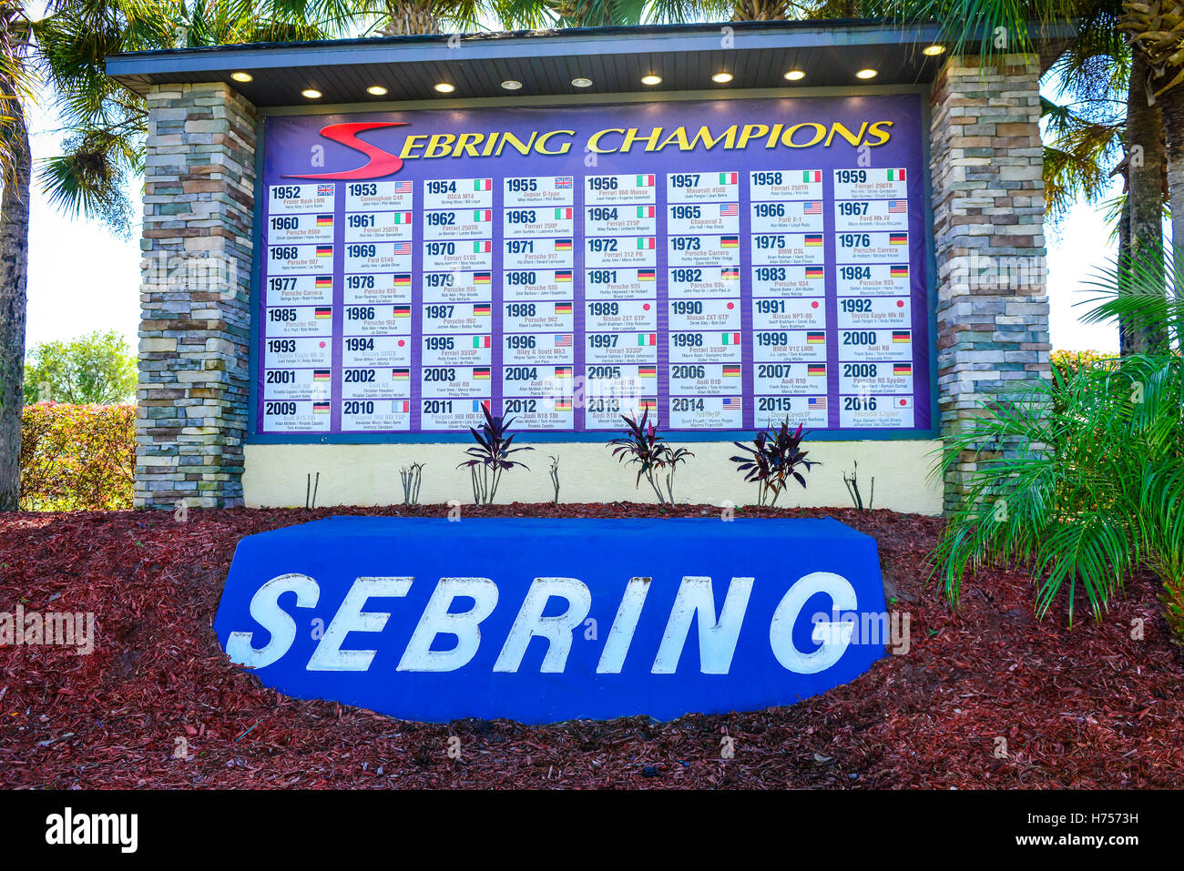 Sebring international raceway hi-res stock photography and images - Alamy