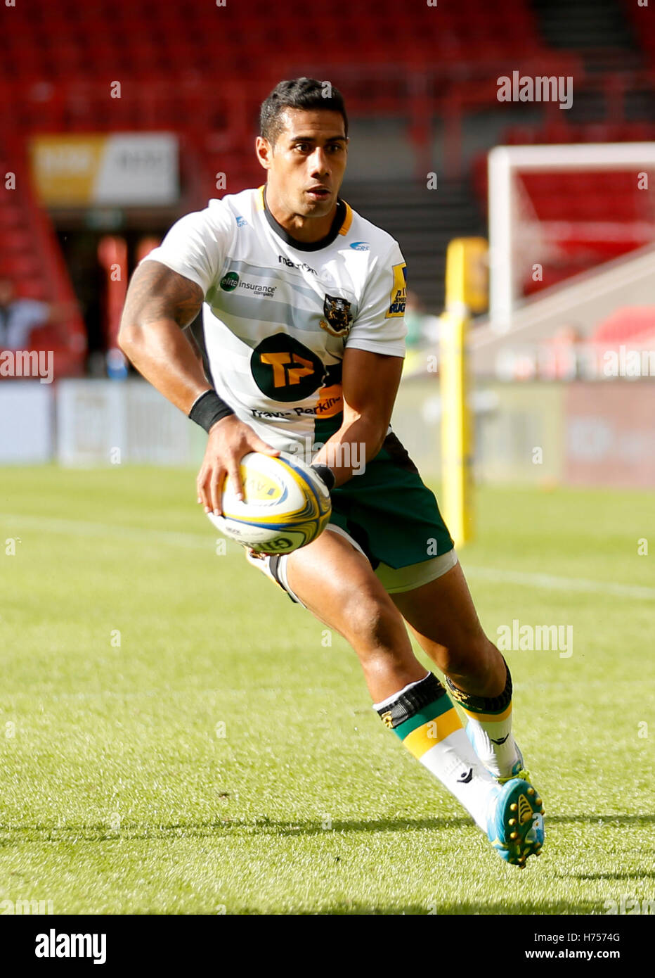 Northampton Saints' Ken Pisi Stock Photo - Alamy
