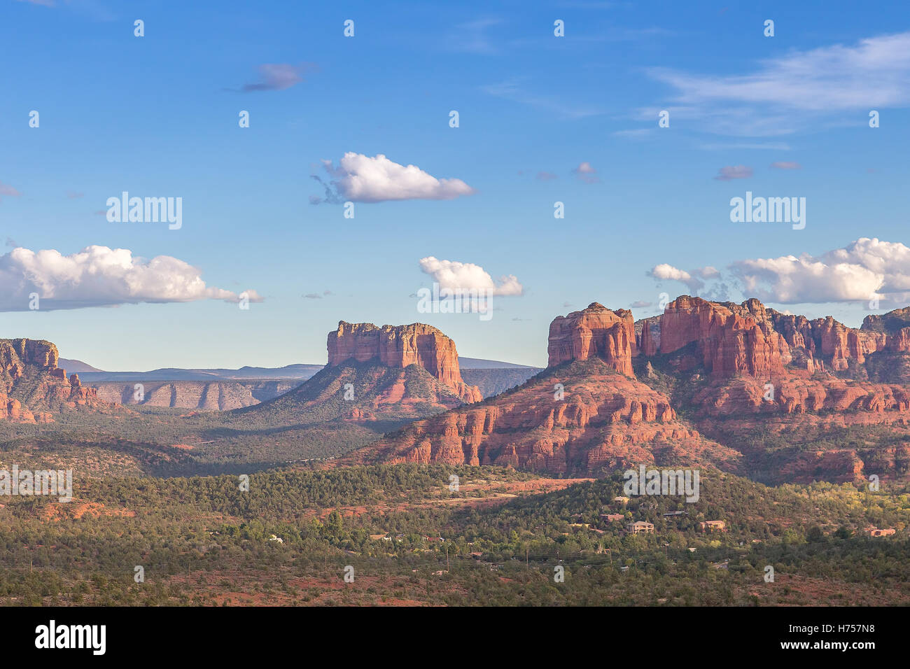 Morning View of Cathedral Rock, Sedona, Arizona, USA Stock Photo - Alamy