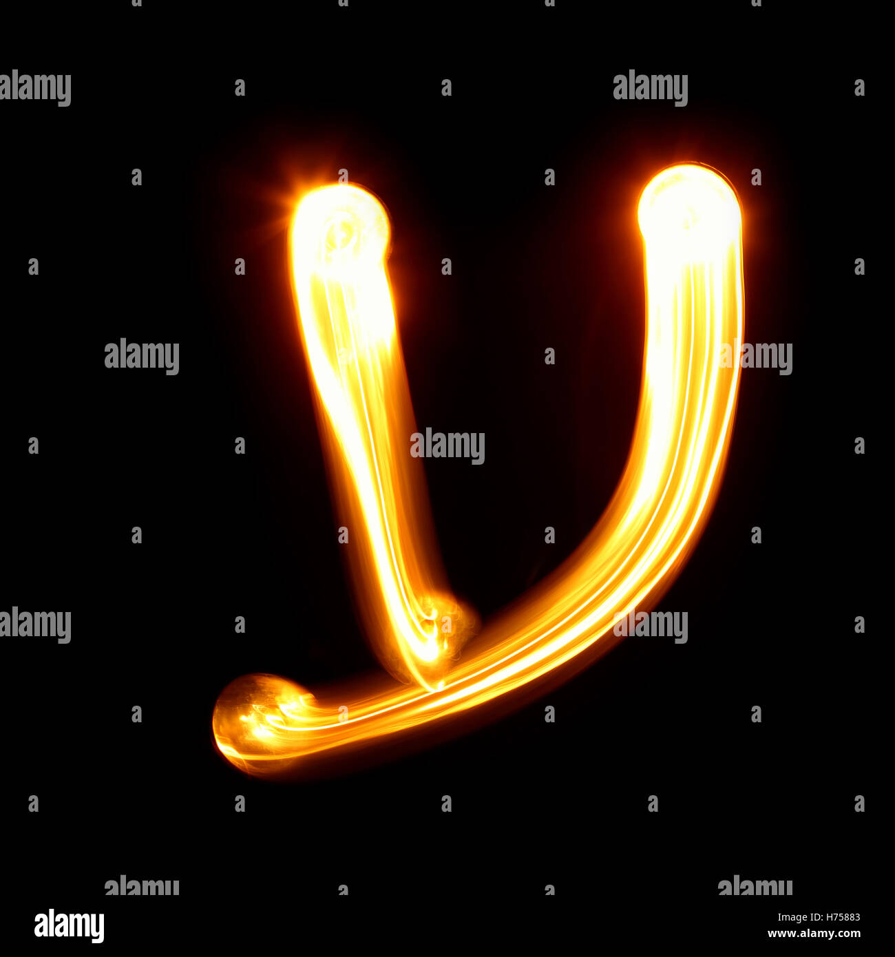 Ayin - Letters of hebrew alphabet Stock Photo - Alamy