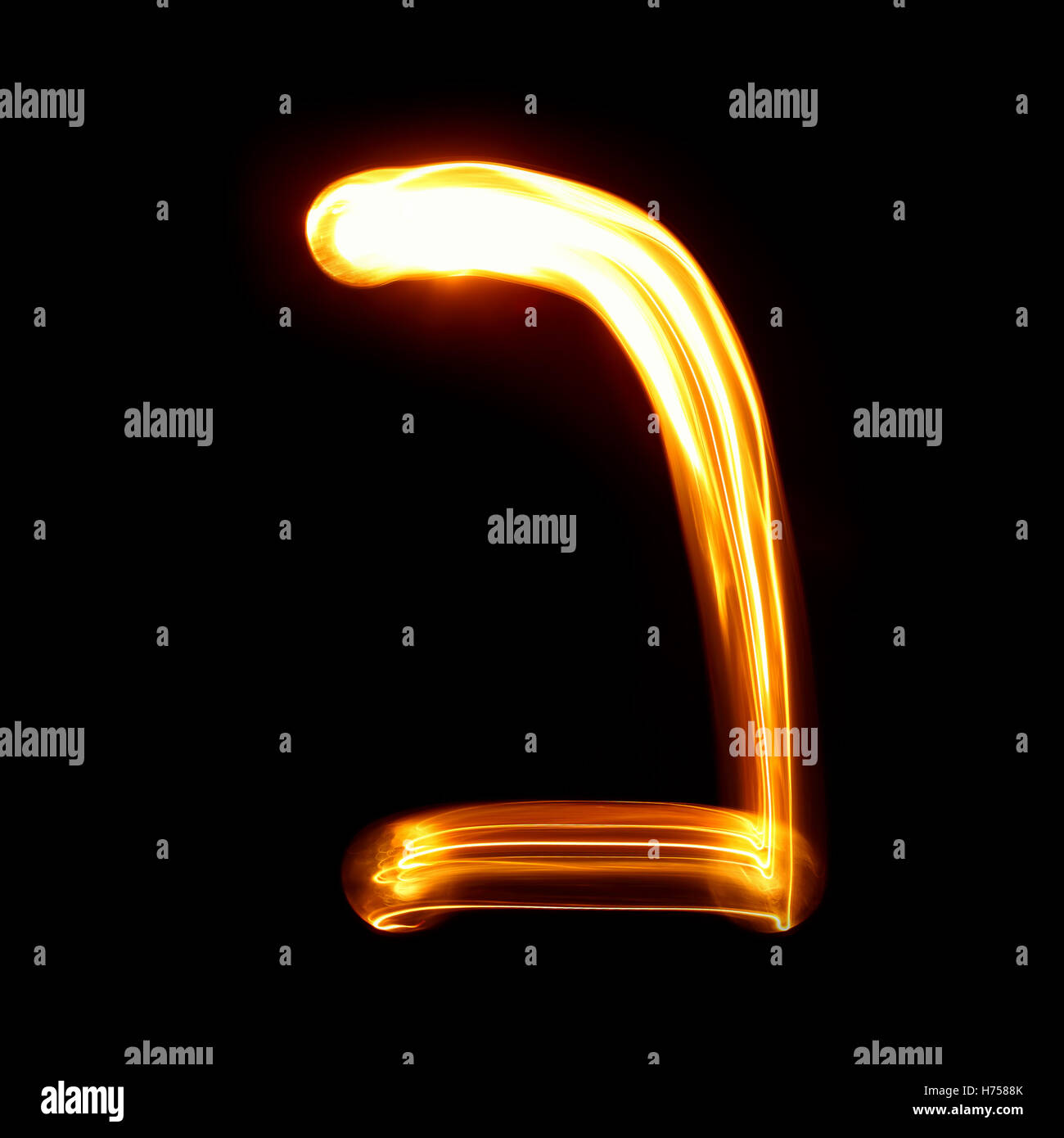 Nun - Letters of hebrew alphabet Stock Photo - Alamy