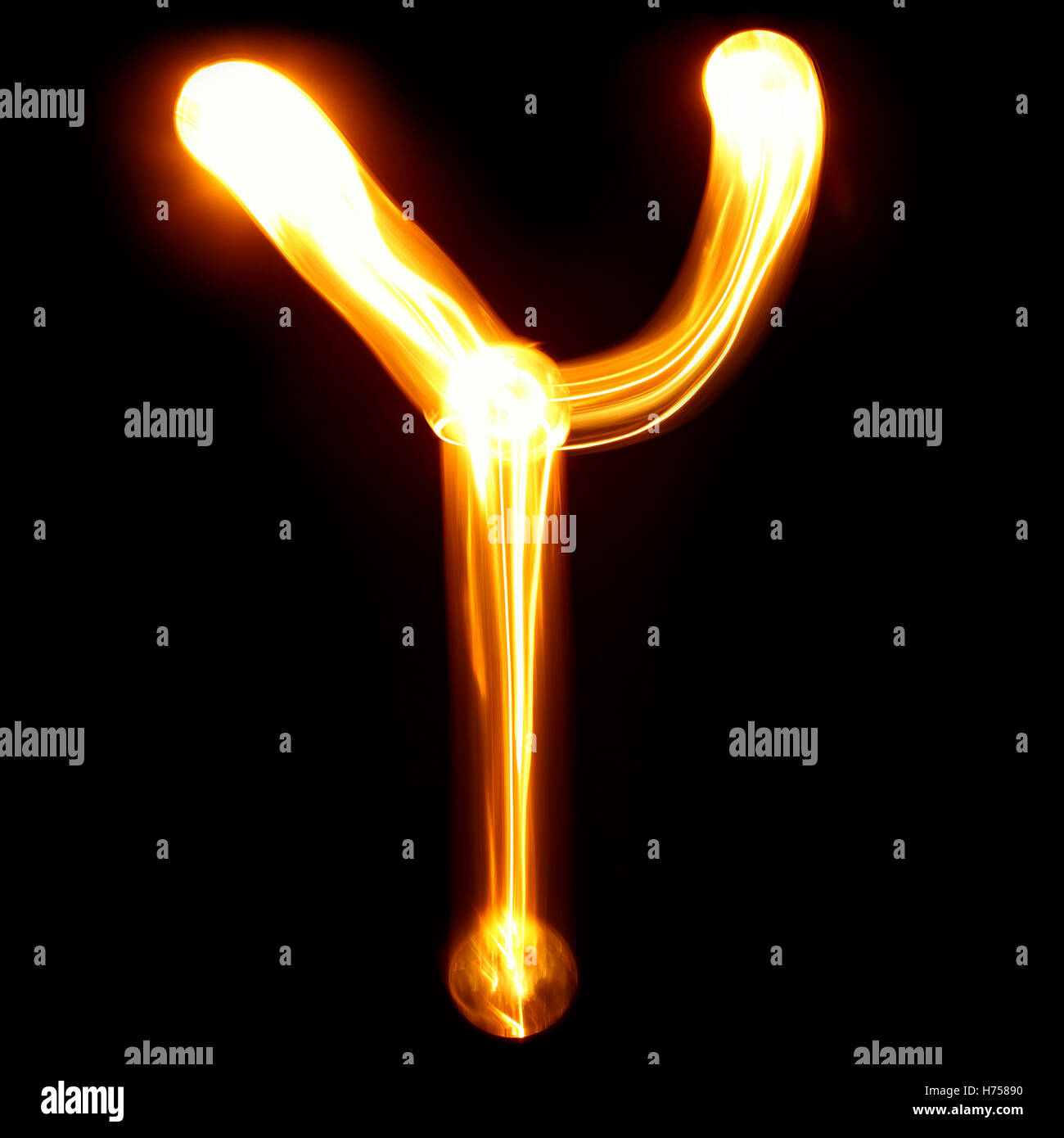 Tsadi sofit - Letters of hebrew alphabet Stock Photo - Alamy