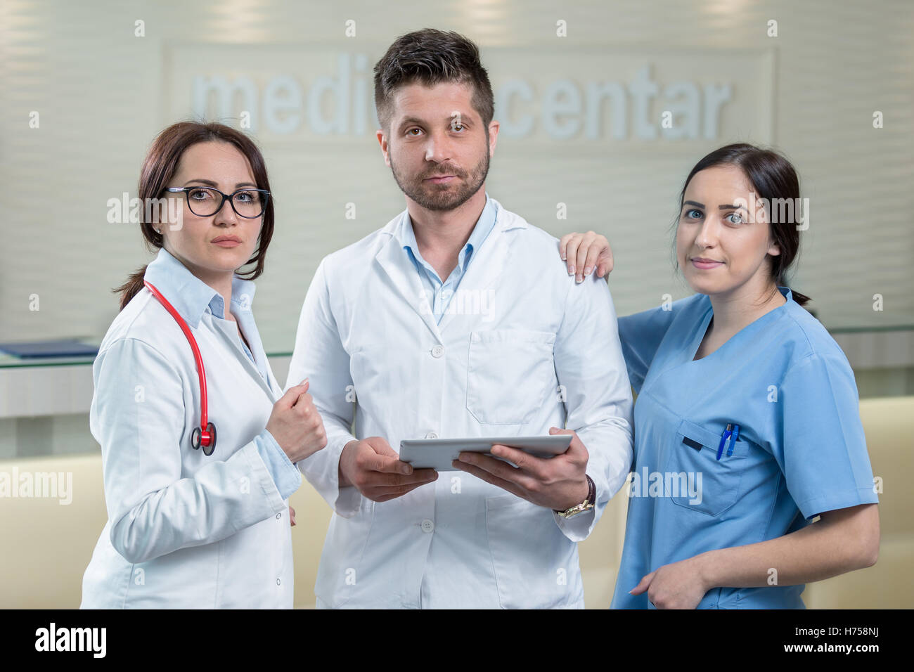 Stern doctor hi-res stock photography and images - Alamy