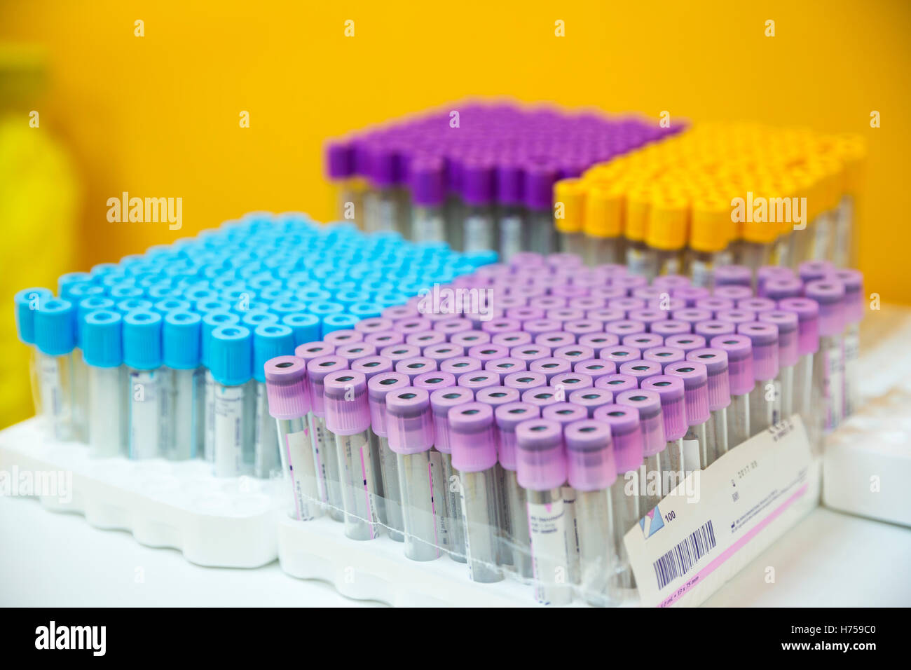 Blood samples in blood collection hi-res stock photography and images ...