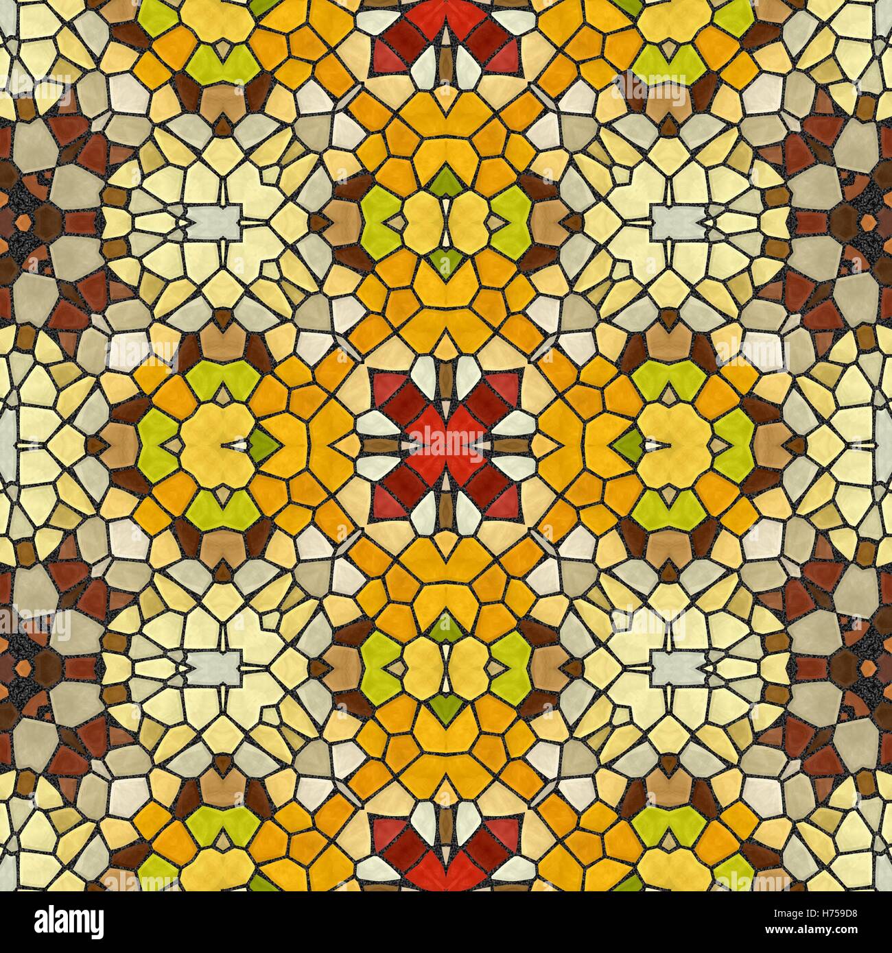 Yellow seamless tiles. New seamless texture of abstract fabric. Arabic ...