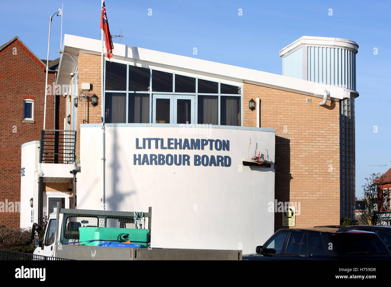 Littlehampton harbour board building hi-res stock photography and ...