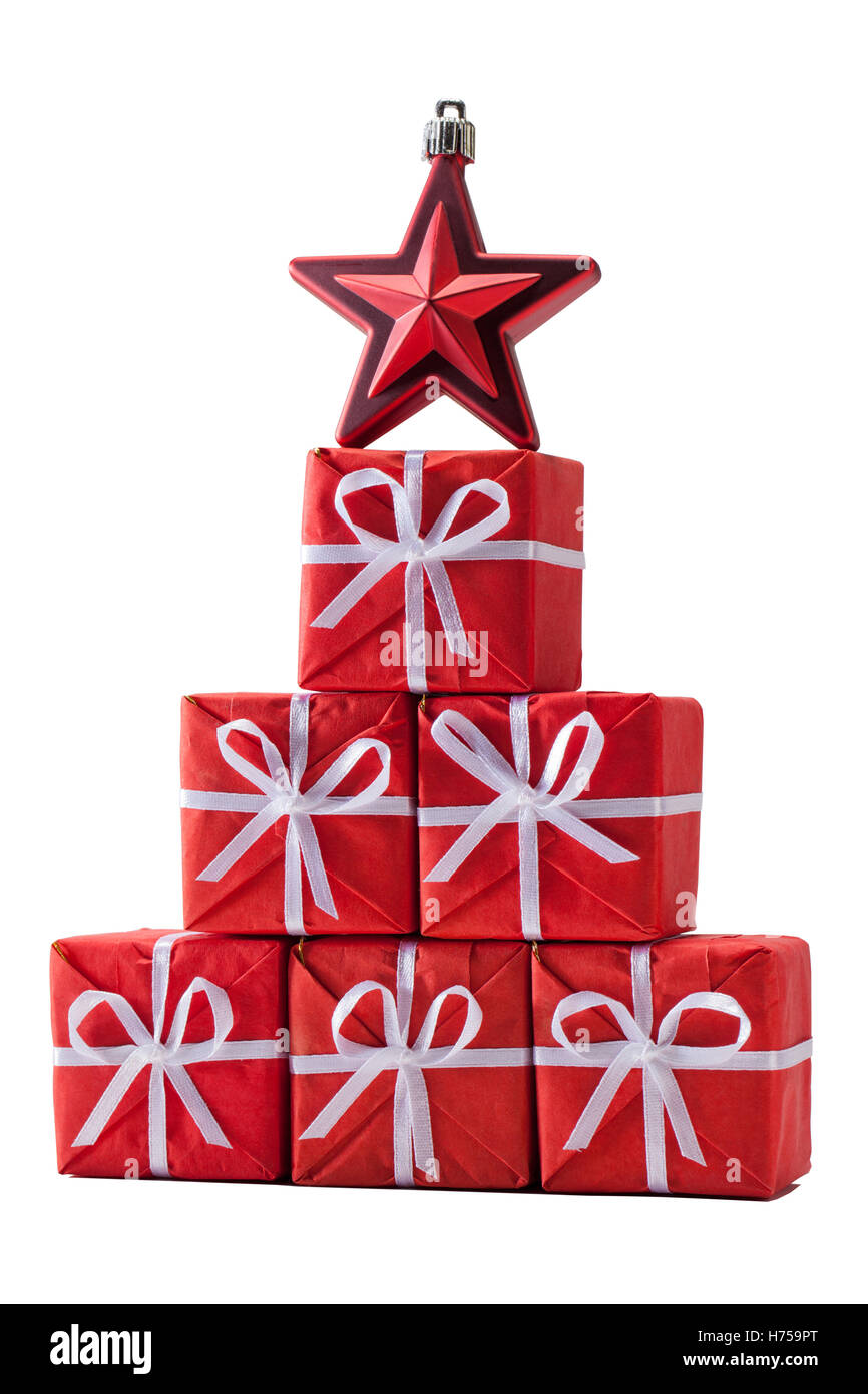 Christmas tree lights night december Cut Out Stock Images & Pictures ...