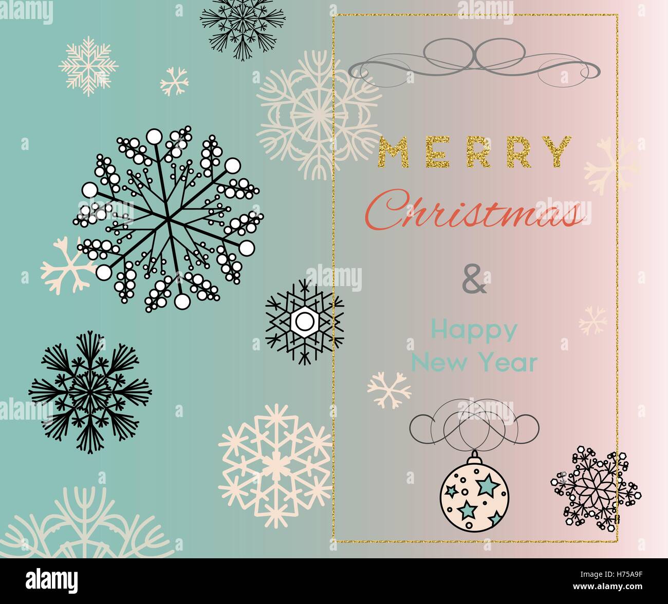 Christmas background fur tree Stock Vector Images - Alamy