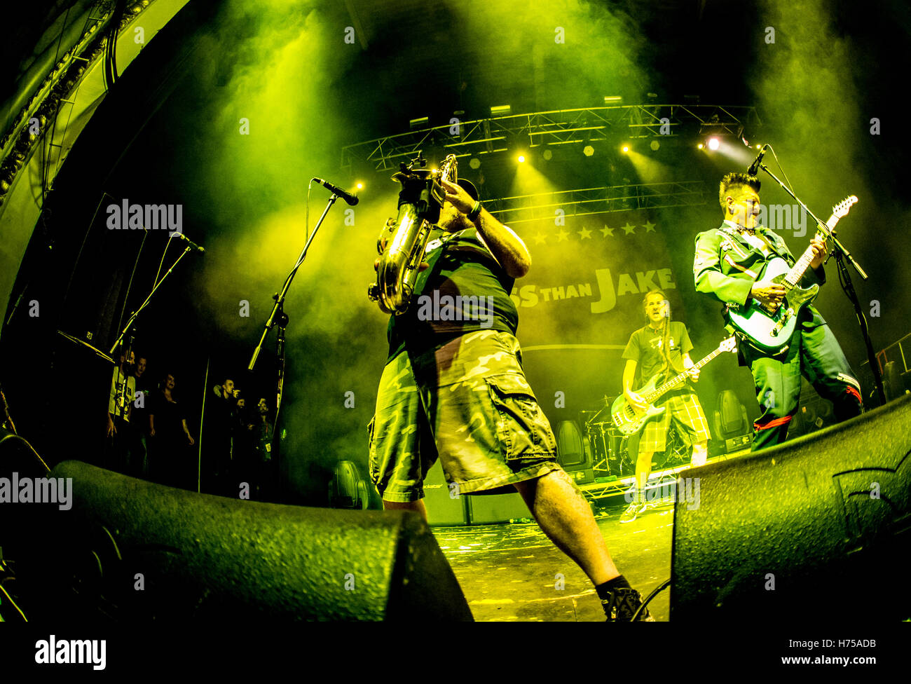 Less than Jake live in concert at the O2 Academy Bournemouth Stock ...