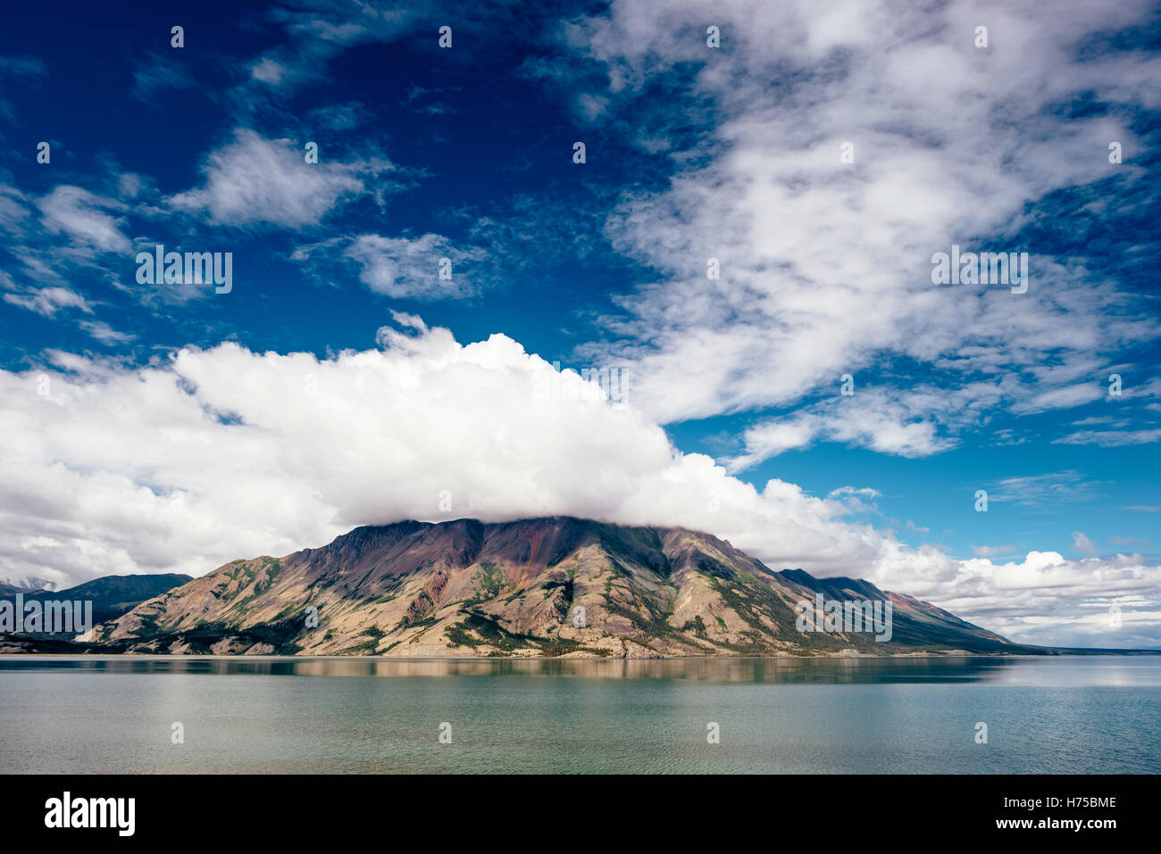 Kluane Lake in Yukon Territory, Canada Stock Photo - Alamy