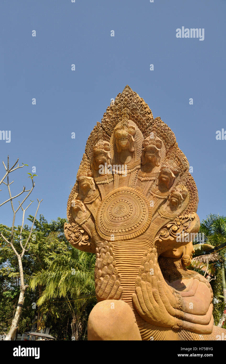 Angkor Wat naga Stock Photo - Alamy
