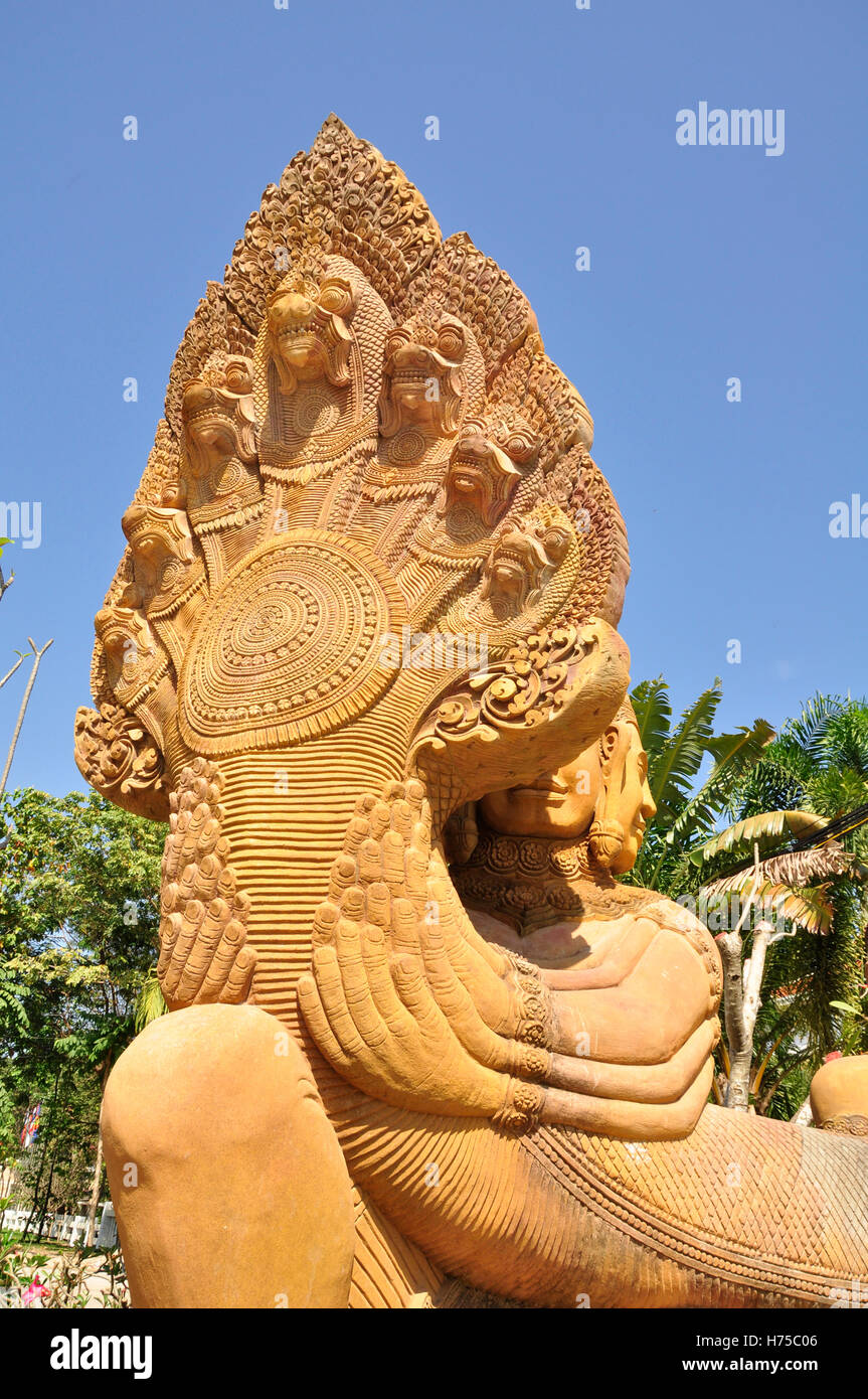 Angkor Wat naga Stock Photo - Alamy