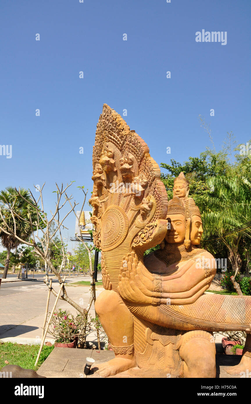 Angkor Wat naga Stock Photo - Alamy
