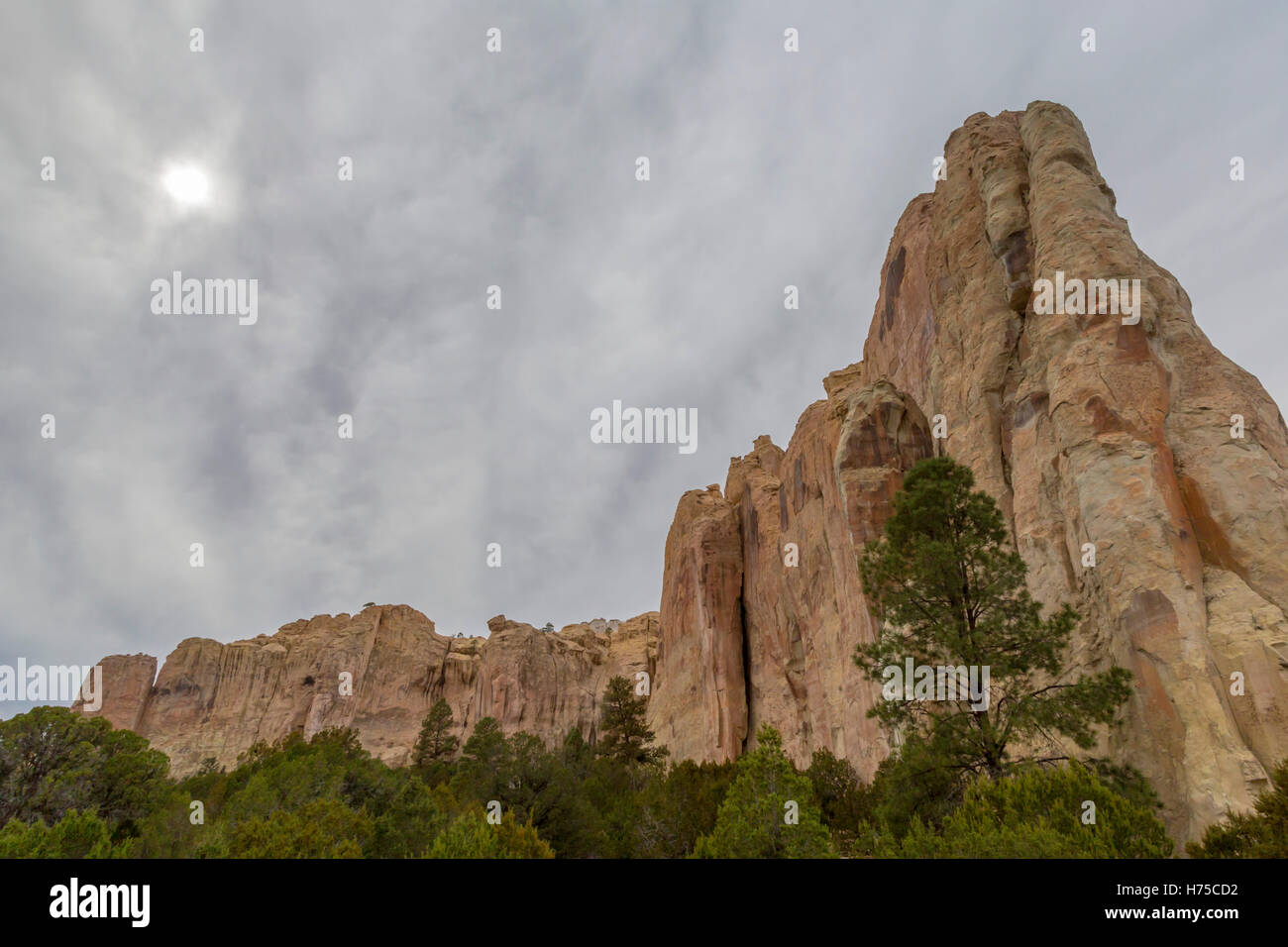 El Morro, New Mexico - El Morro National Monument Stock Photo - Alamy