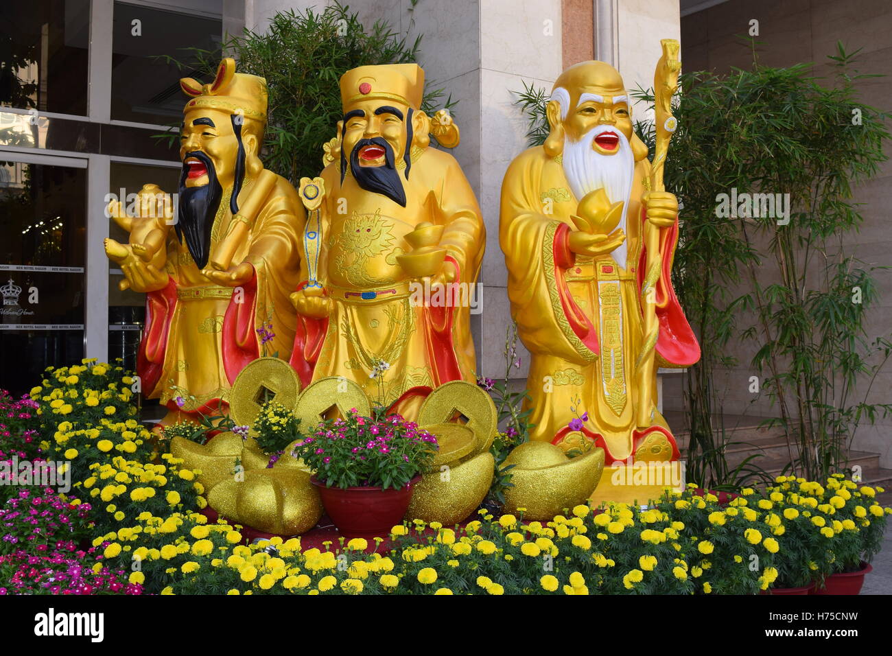 Fu lu shou hi-res stock photography and images - Alamy