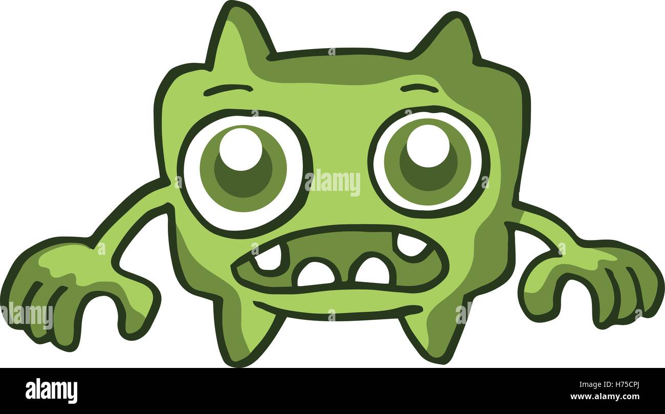 Wide monster collection cartoon for kids vector illustration Stock ...