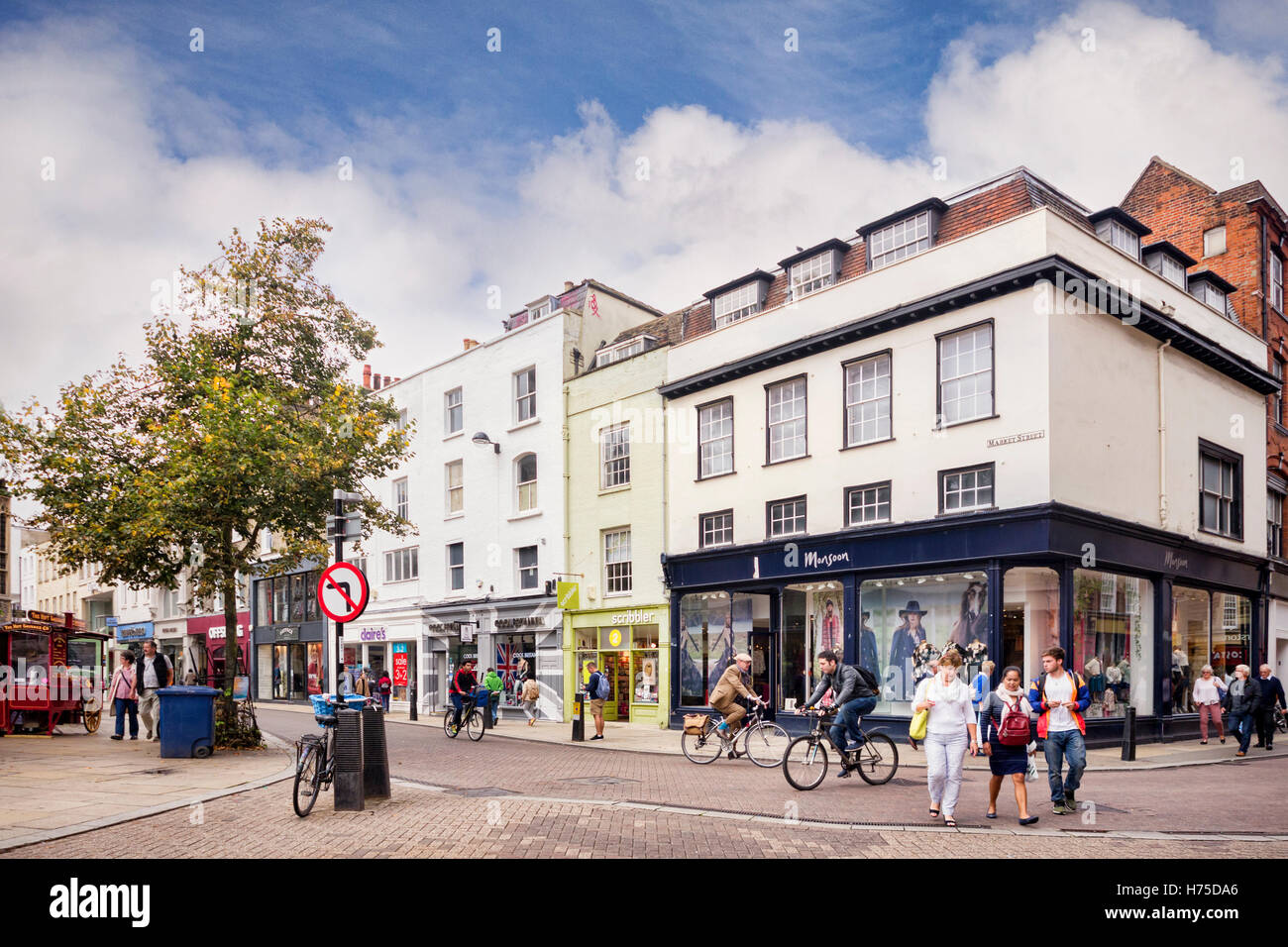 Shopping in Cambridge, England, UK Stock Photo - Alamy