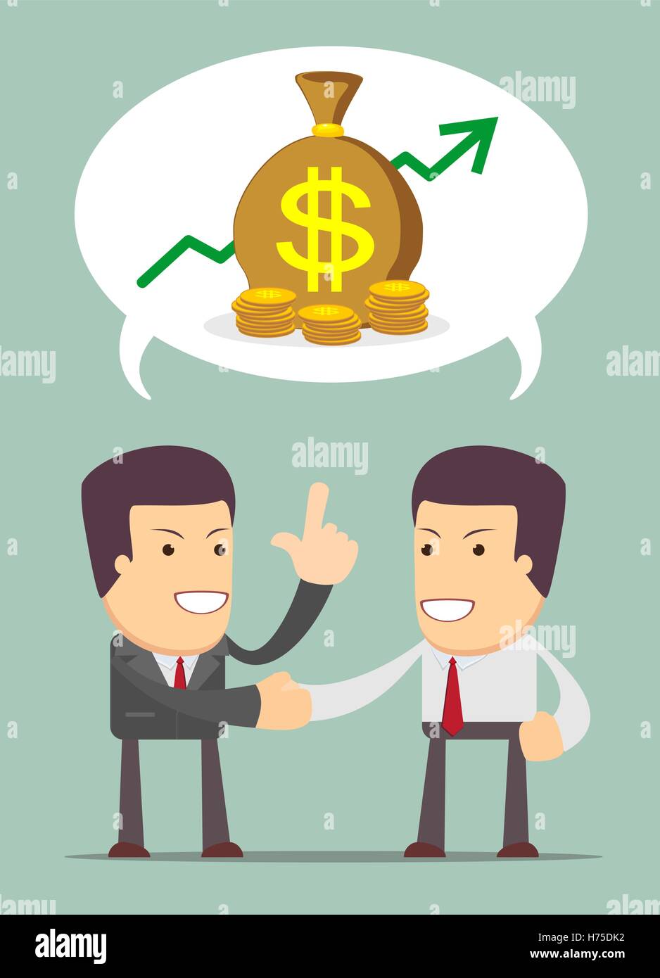 Moneylender Stock Vector Images - Alamy