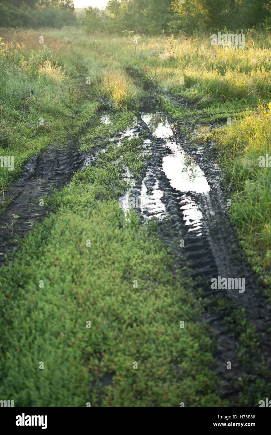 Wet soil country hi-res stock photography and images - Alamy