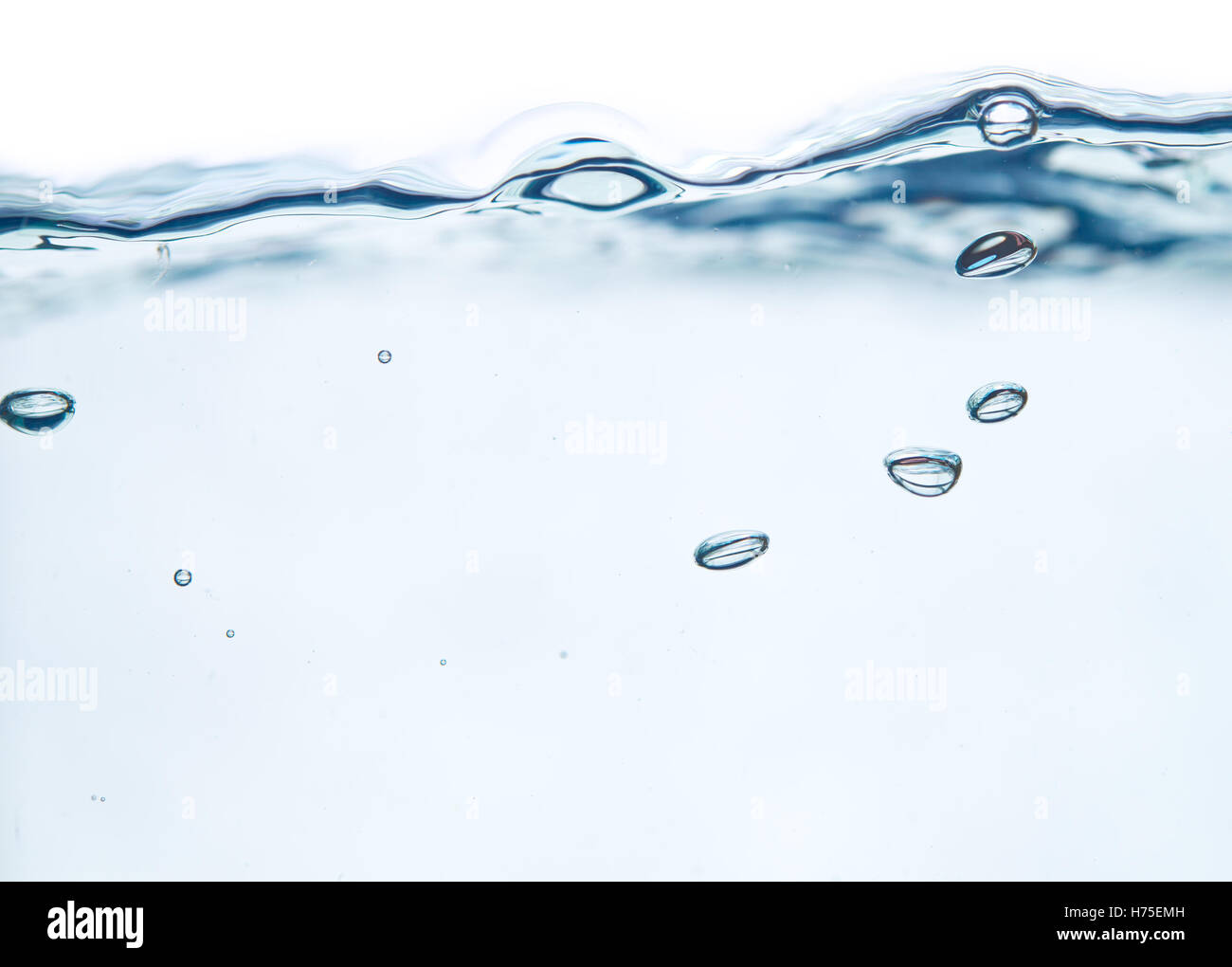 water splash isolated on white background Stock Photo - Alamy