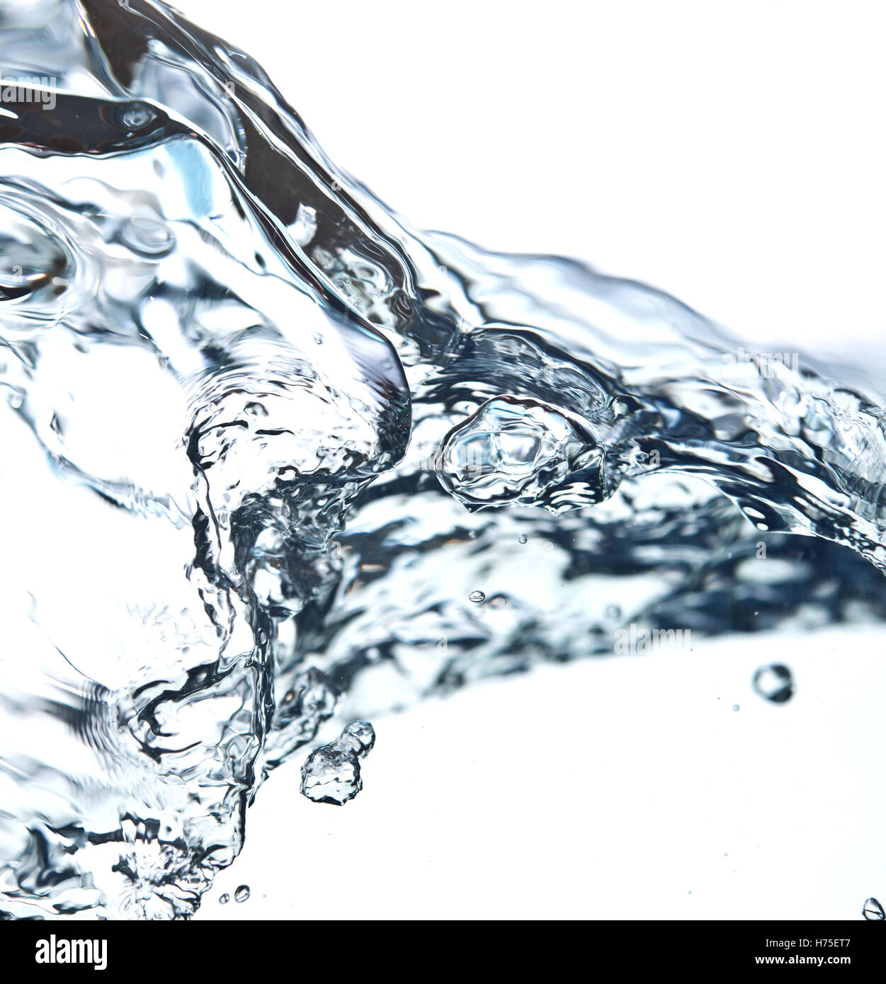 wave isolated on white background Stock Photo - Alamy