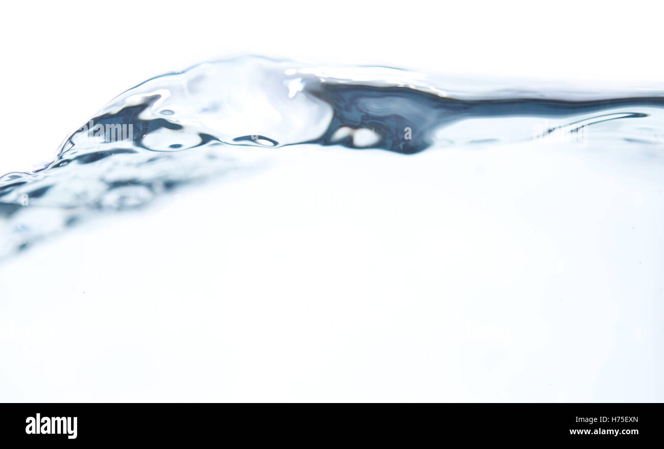 water splash isolated on white background Stock Photo - Alamy