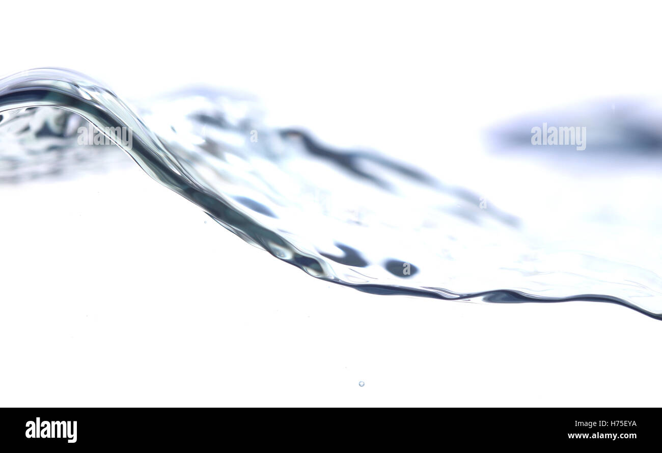 wave isolated on white background Stock Photo - Alamy