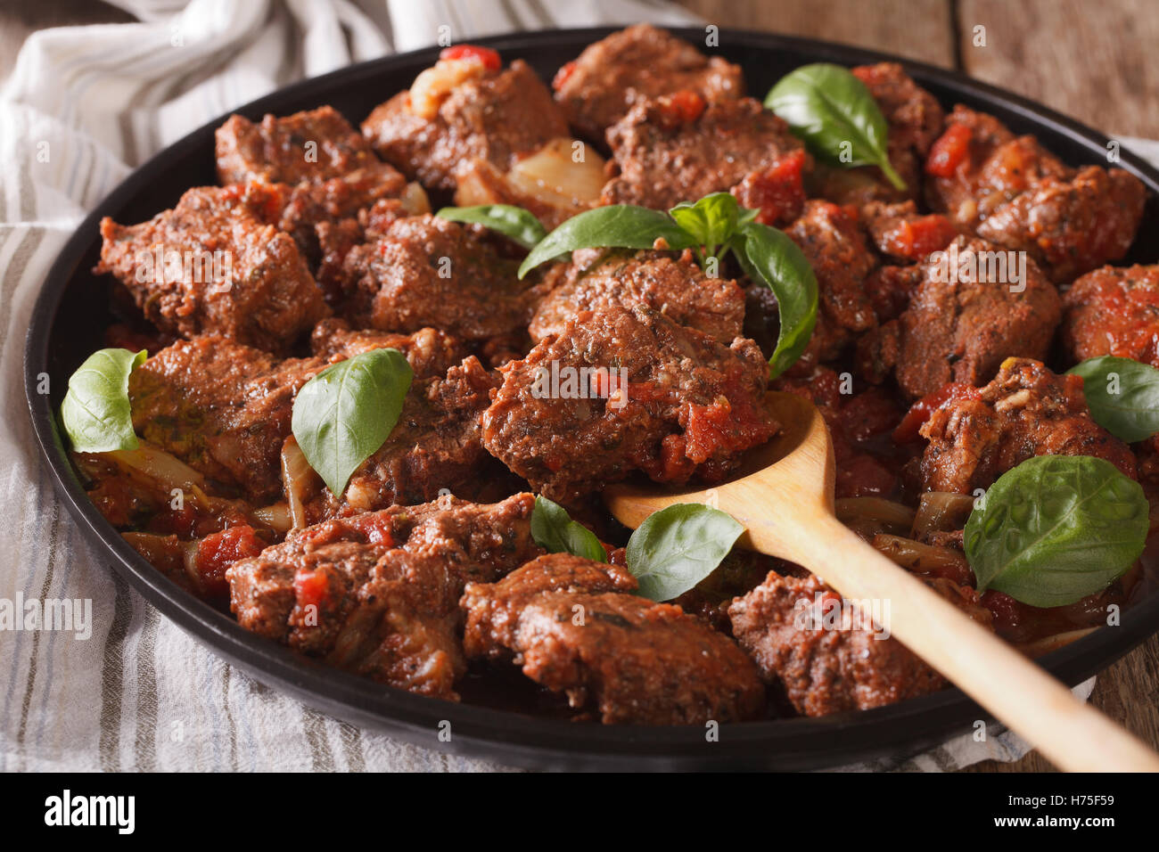 Beef stifado hi-res stock photography and images - Alamy