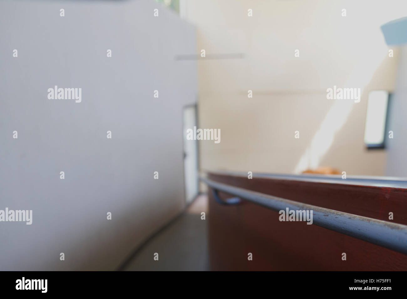 Main hallway of Maison of La Roche by Le Corbusier and Pierre Jeanneret ...