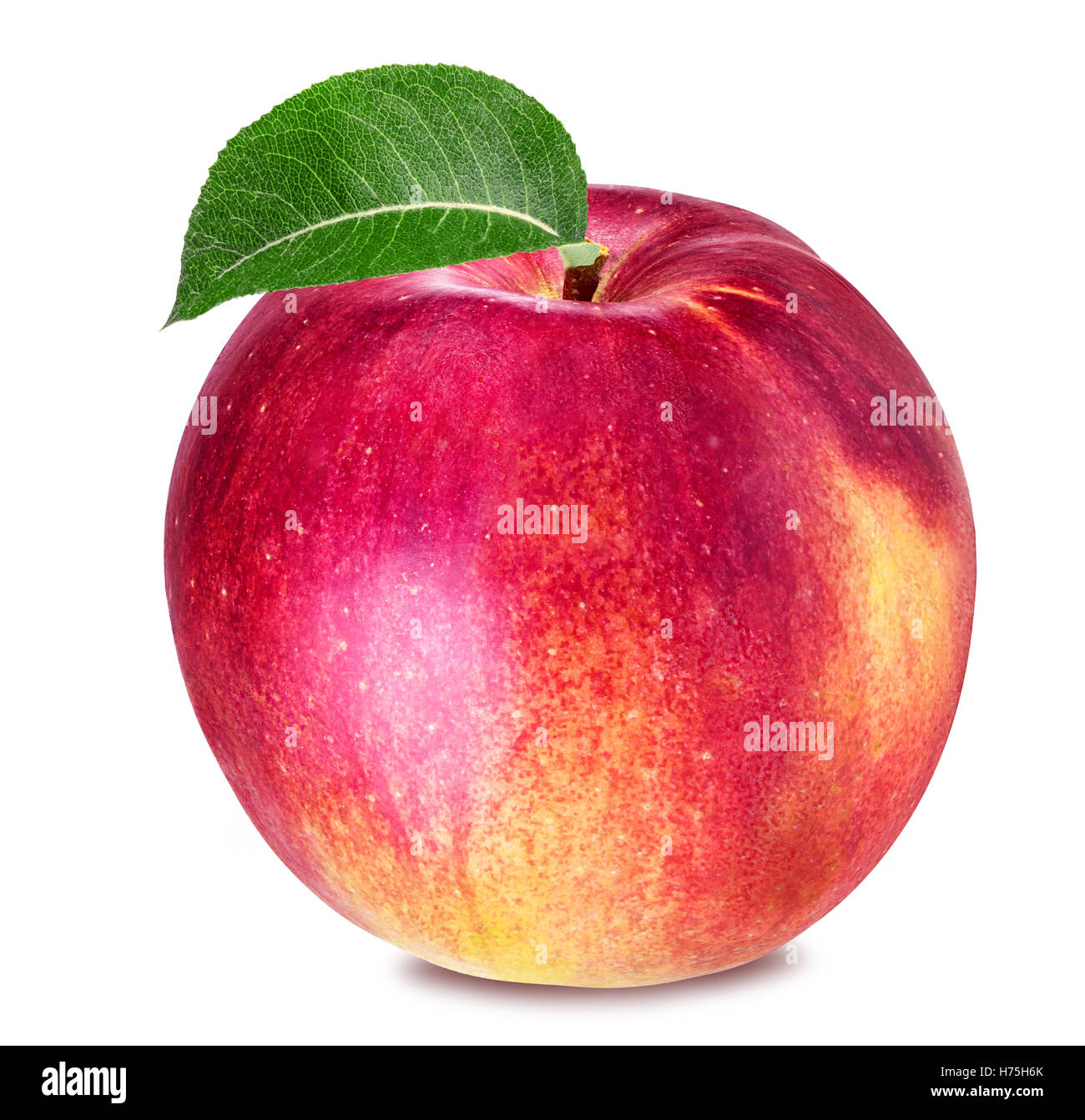 apple isolated on white background Stock Photo - Alamy